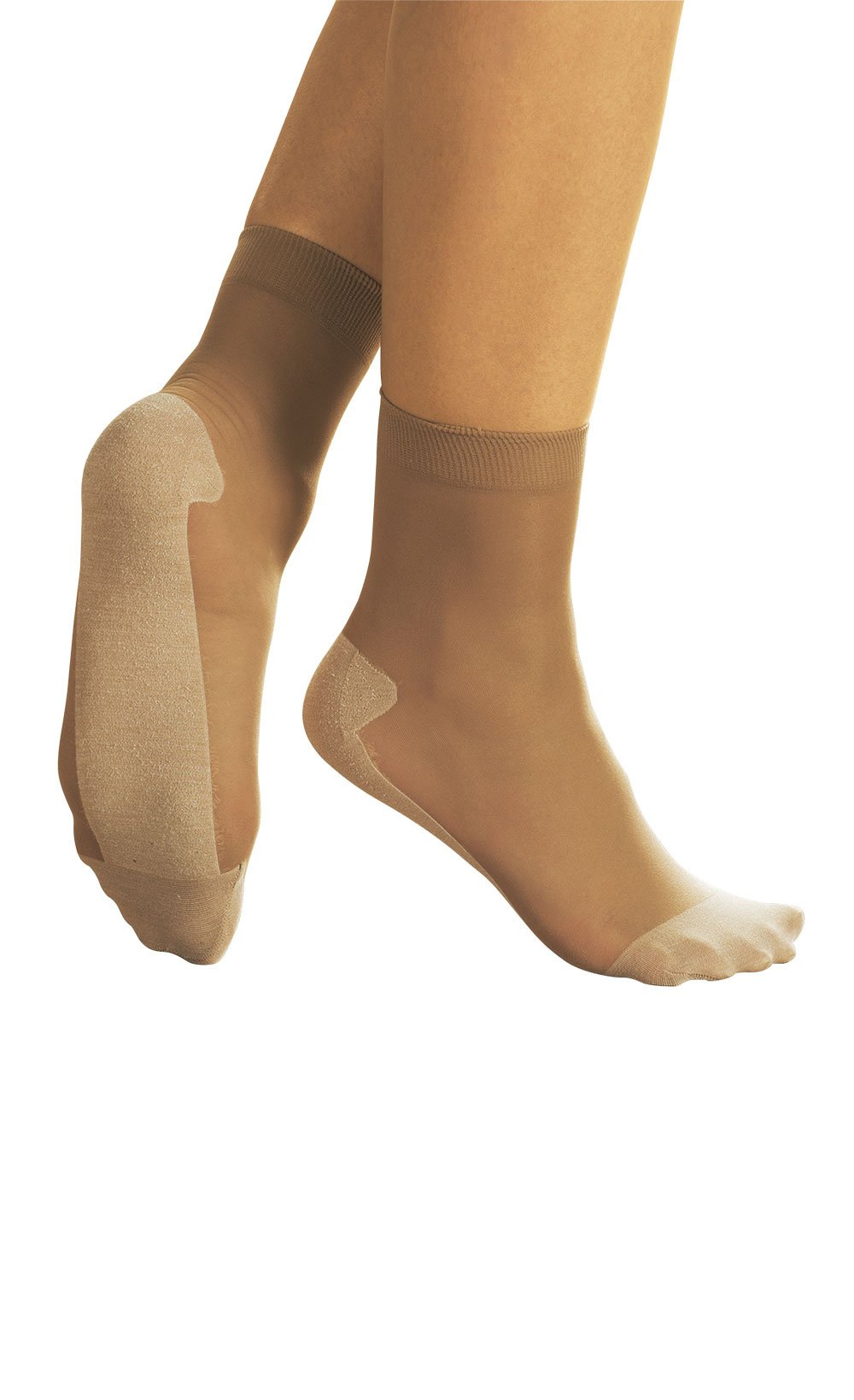 Ladies beige ankle socks store