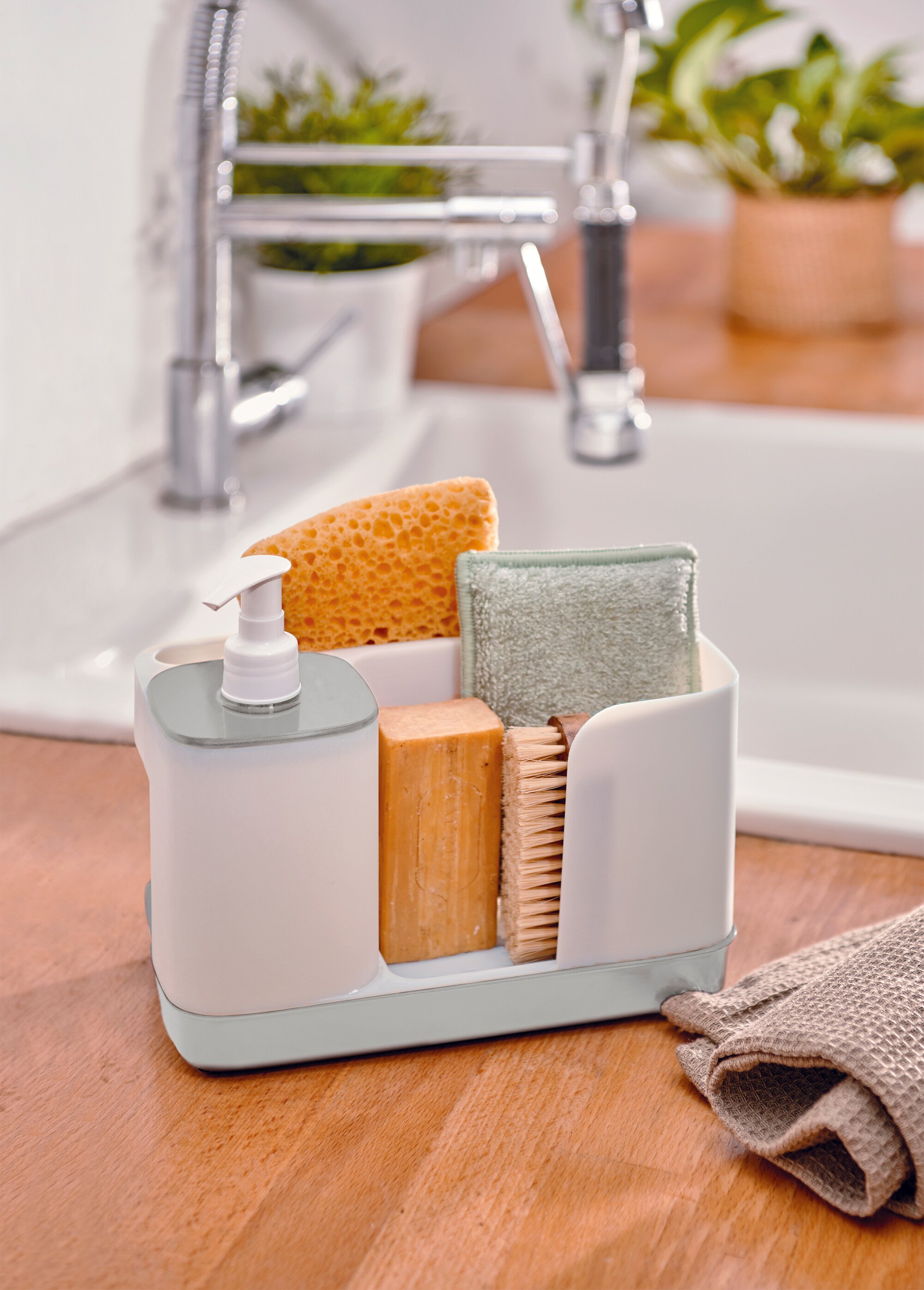Sink soap holder store