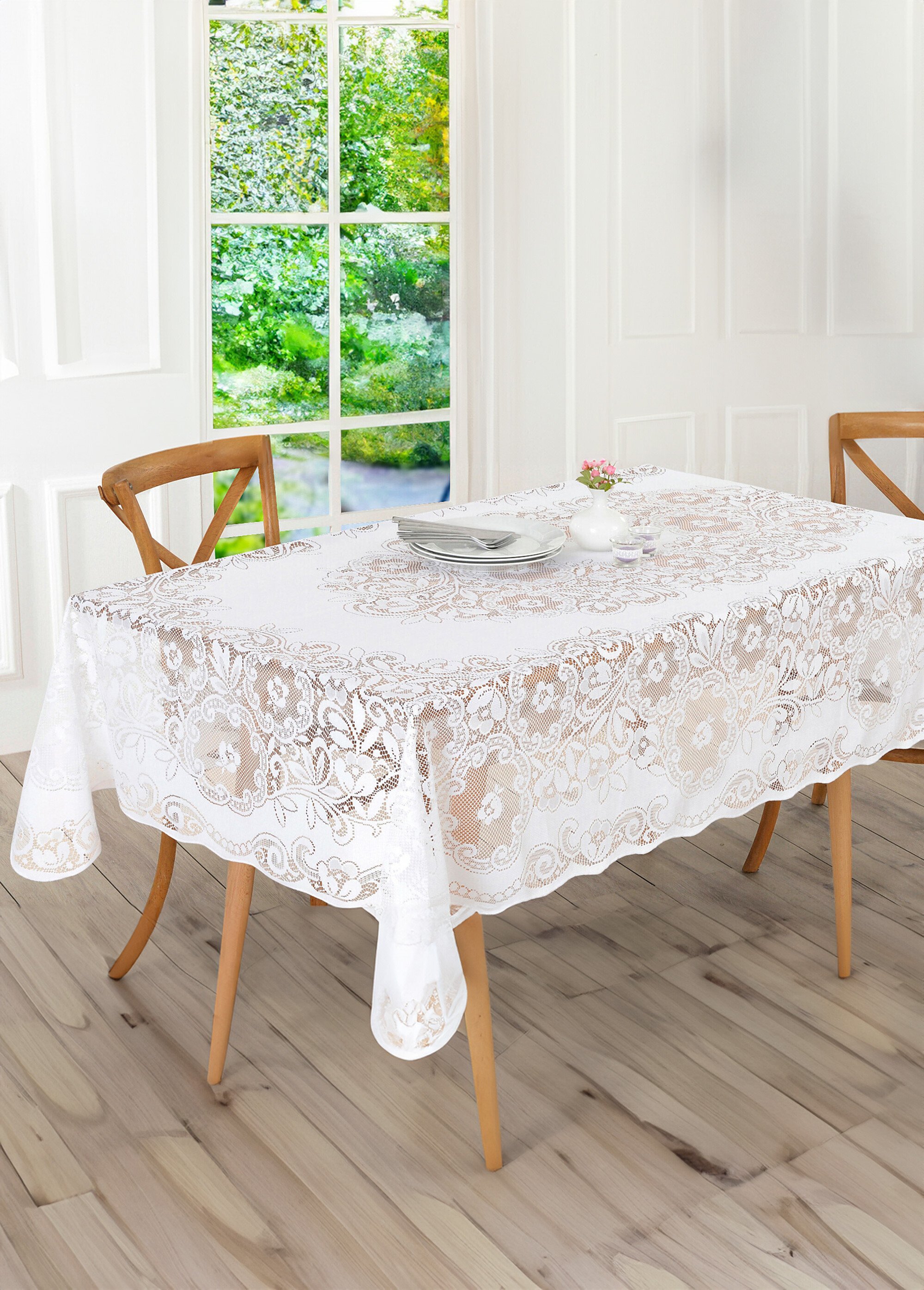 Lace tablecloth